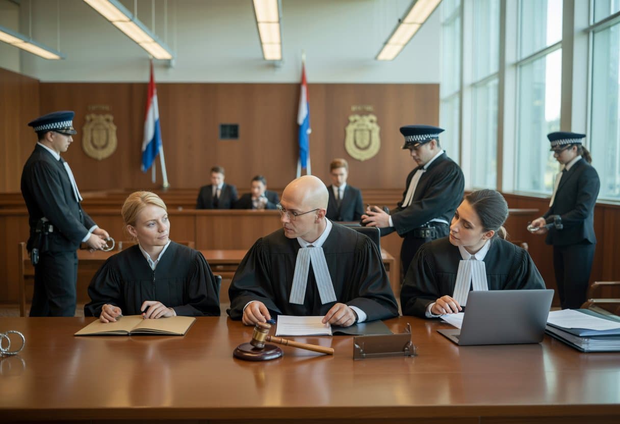 Van Aanhouding Tot Vrijspraak: Hoe Verloopt Een Strafzaak In Nederland ...